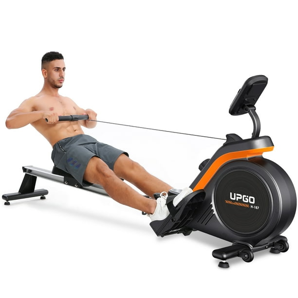 UPGO Magnetic Rowing Machine 350 LB Weight Capacity - Foldable Rower ...