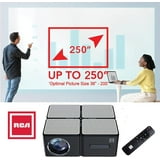 Restored RCA 1080P Home Theater Projector, 5" LCD Panel, Open Optical ...