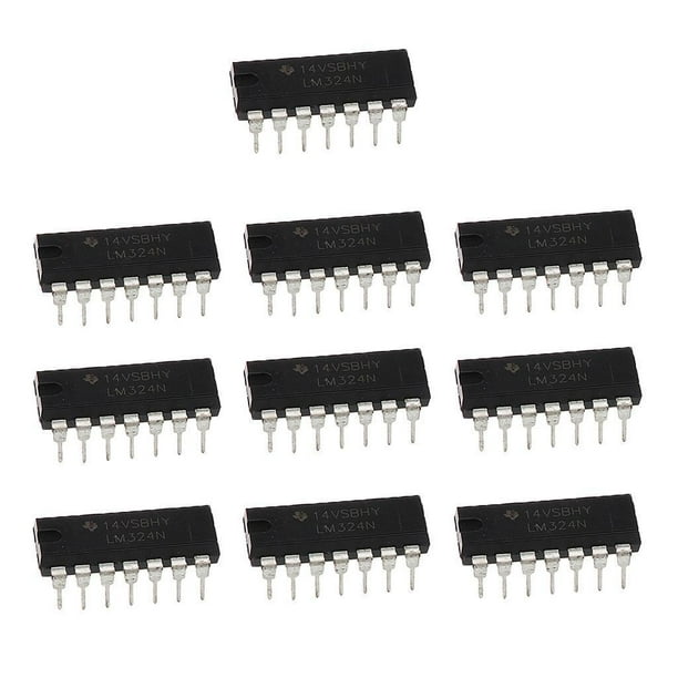 Tachiuwa 10x LM324N Low Power Operational Amplifier -14 - Walmart.ca