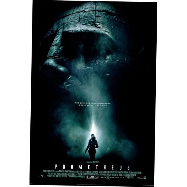 Prometheus Movie poster Metal Sign 8inx 12in Metal Print 8x12 #666262 ...