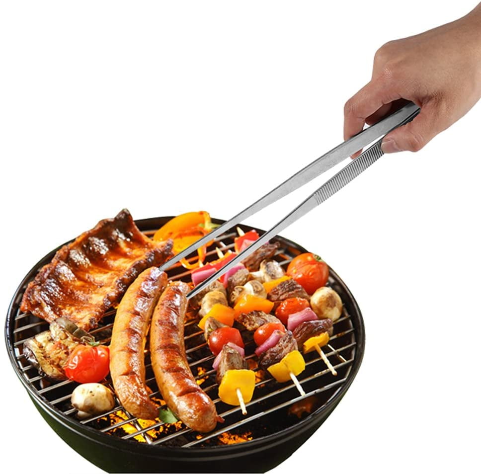 Pinzas de cocina, metal Pinzas para grill Pinzas de cocina largas de ...