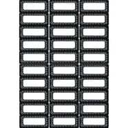 Ashley Productions Die-Cut Magnetic Foam Black & White Dots Labels ...