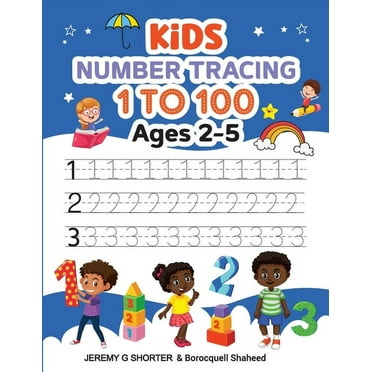 Number Tracing 1 - 20: Trace numbers book for preschoolers and kids ...