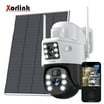 DEKCO Solar Powered Wireless Home Security Camera with Night Vision ...