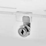 Acrylic Refrigerator Lock Box; Medium; Clear; 4.25"H x 12"W x 6" D ...