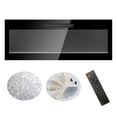 50" Electric Fireplace, 16 Adjustable Flames, 11 Temperature Settings ...