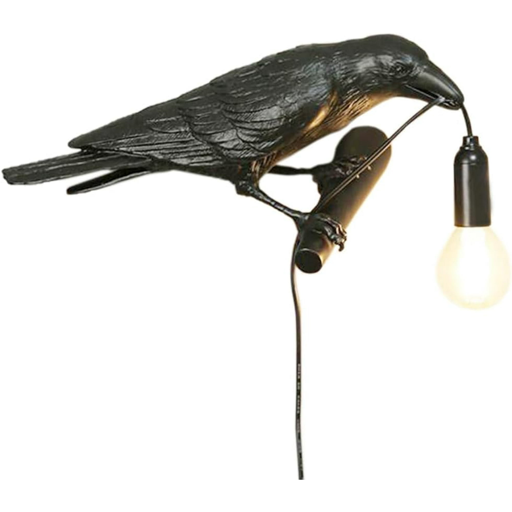 Click here for Iguohao Raven Table Lamp - Crow Desk Lamp - Vintag... prices