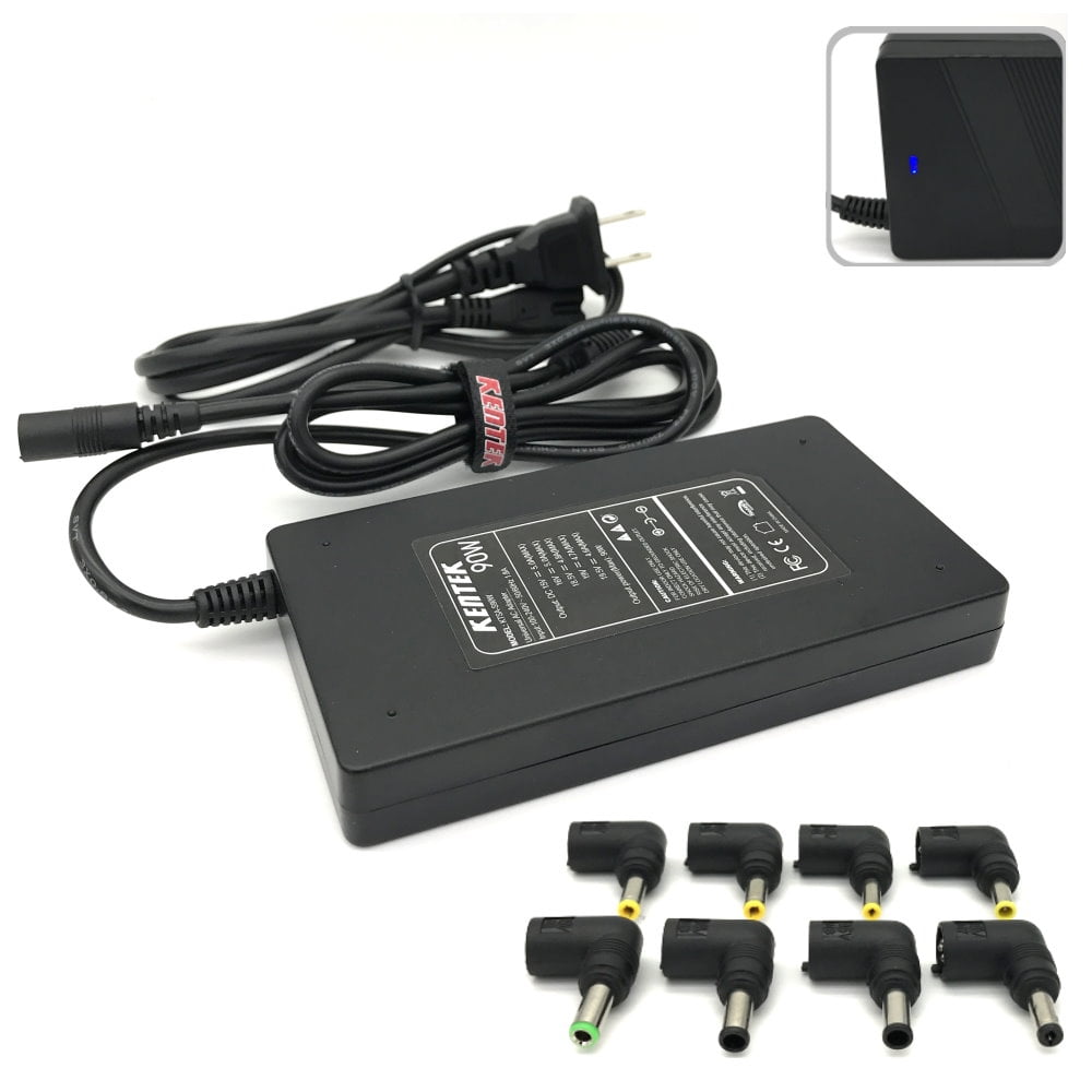 Kentek Slim 90W 90 Watt Universal AC adapter laptop notebook auto-volt ...