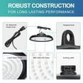 200W UFO LED High Bay Light,Commercial Warehouse led Lighting Stadium ...
