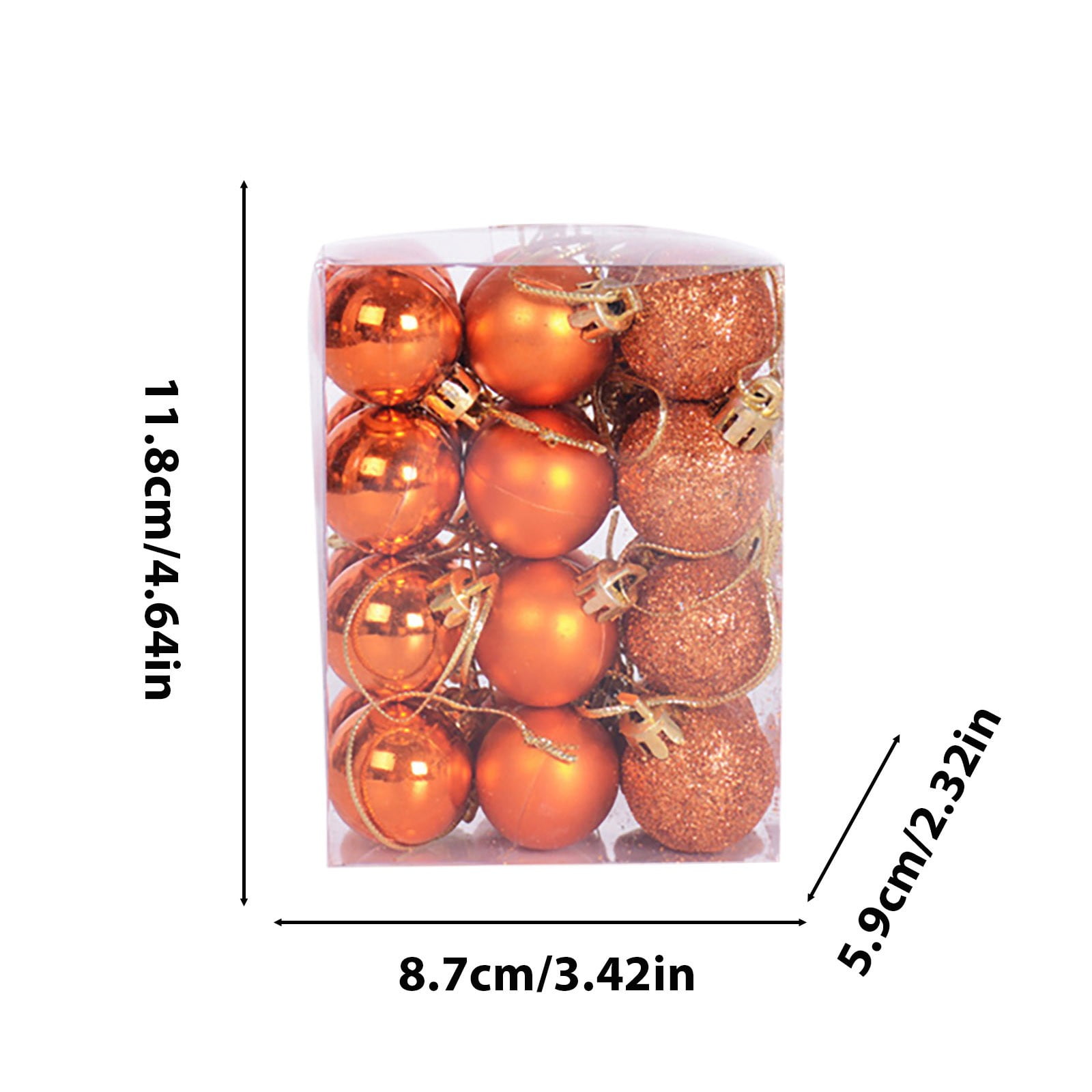 Click here for Rbaofujie Christmas Ornaments Bulk 24pcs Christmas... prices