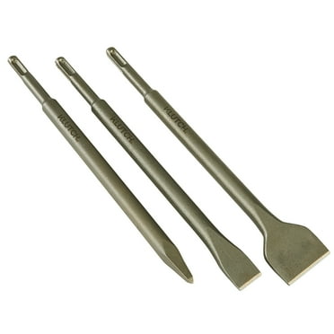 BlueSpot Tools - SDS Plus Chisel Set, 3 Piece - Walmart.com