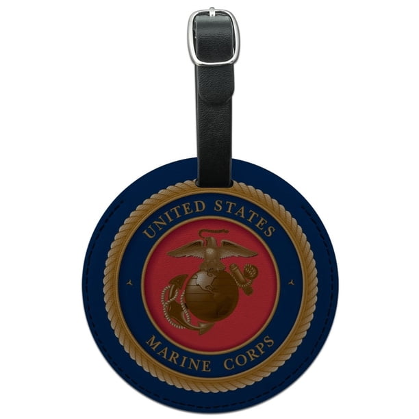 Graphics and More Marine Corps USMC Emblem Officially Licensed Round ...