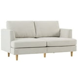 Gericco Mid Century Modern Loveseat Sofa for Living Room, Extended ...