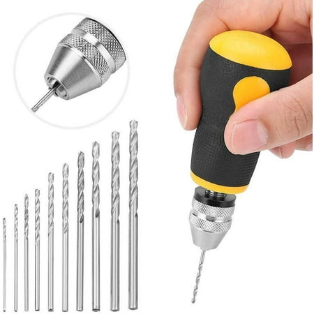 Spiral Hand Drill, Manual Drill Set, Wenwan Hand Drill, Non-slip Handle ...