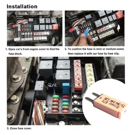 Automatic Reset Circuit Breaker Car Vehicle reset fuse Direct Current ...