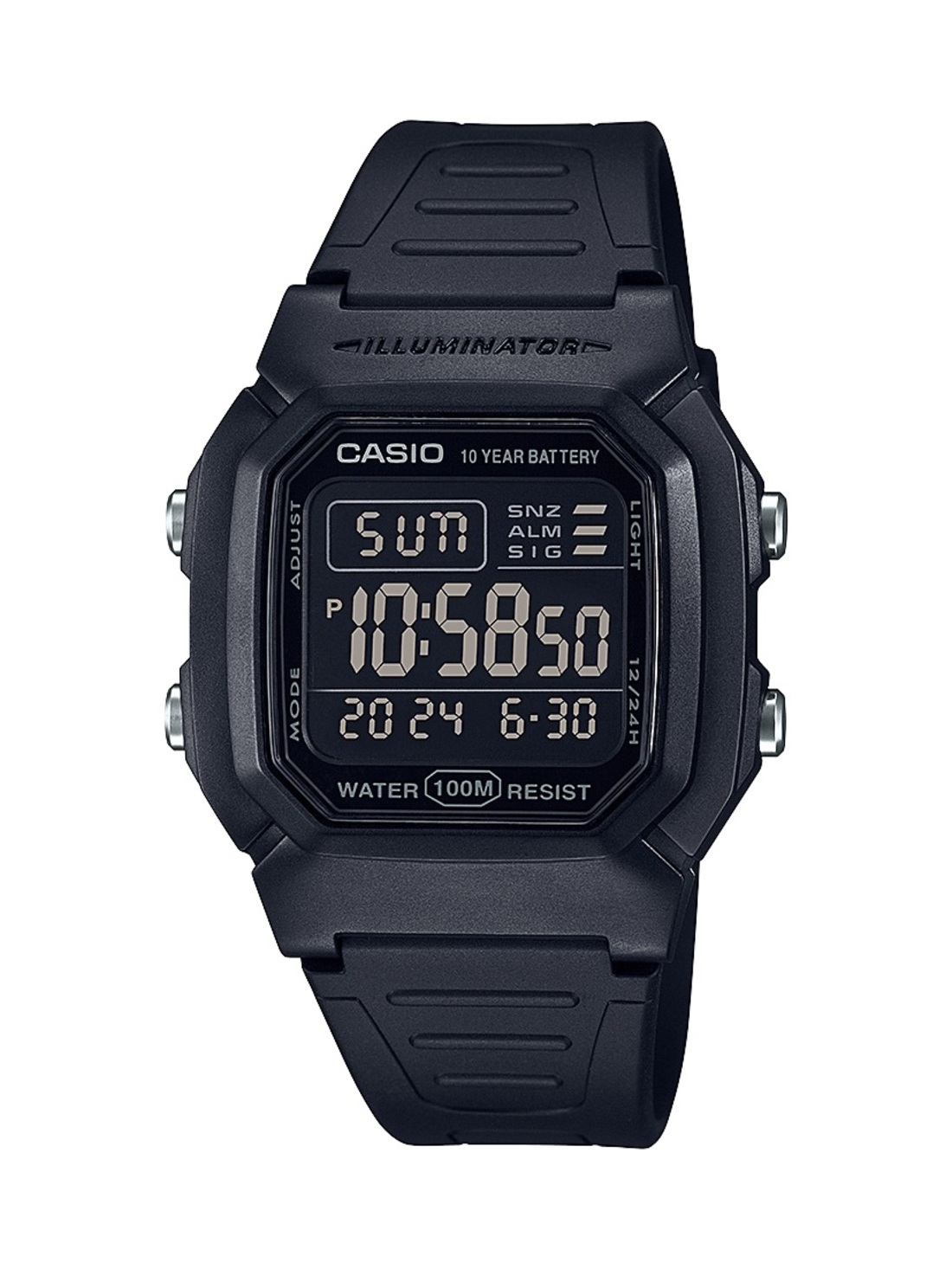 Casio Casio Men s Black Out Digital Basic Watch W800H 1BV Walmart Casio Casio Men s Black Out Digital Basic Watch W800H 1BV Walmart