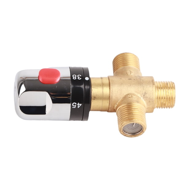 Water Temperature Pipe,Brass Thermostatic Mixing Valve Thermostat ...