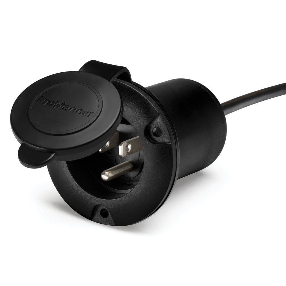 ProMariner 51300 Universal AC Plug Holder - Black - Walmart.com