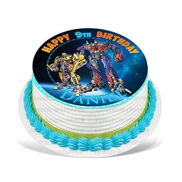 Transformers Bumblebee Birthday Cake Topper, by A Birthday Place ...