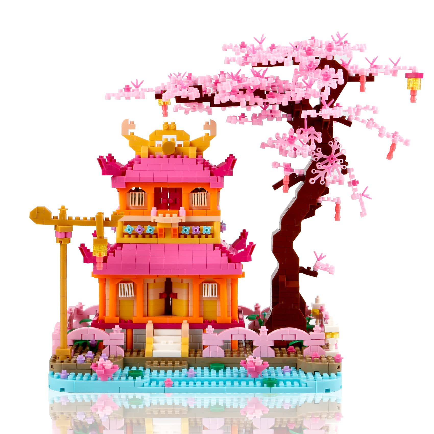 Click here for Grm Lhcx Cherry Bonsai Tree Building Sets For Girl... prices