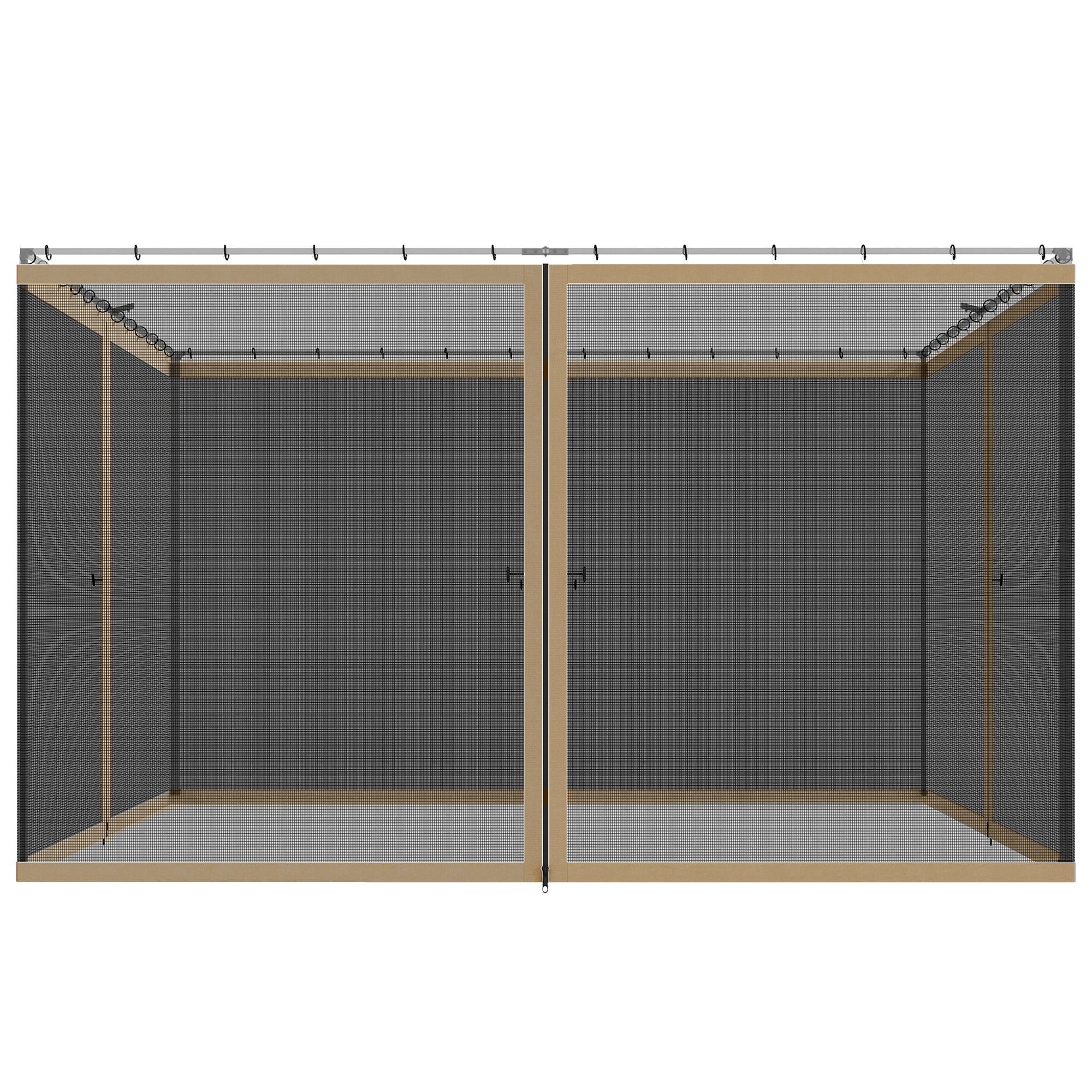 Click here for Outsunny 12 X 12 Gazebo Replacement Mosquito Netti... prices