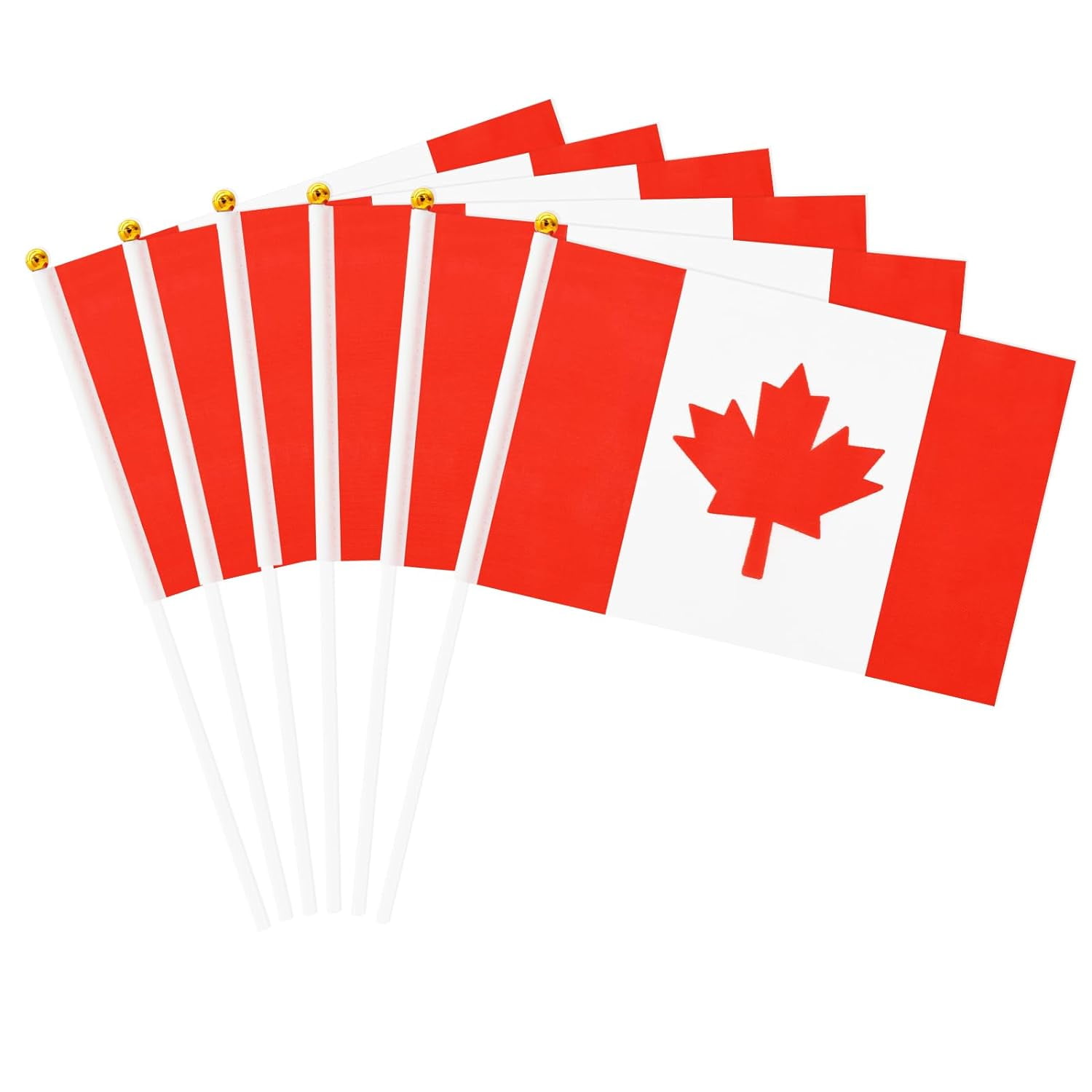 Click here for Surjde 50 Pack Small Canada Flag Stick 5 X 8-Handh... prices