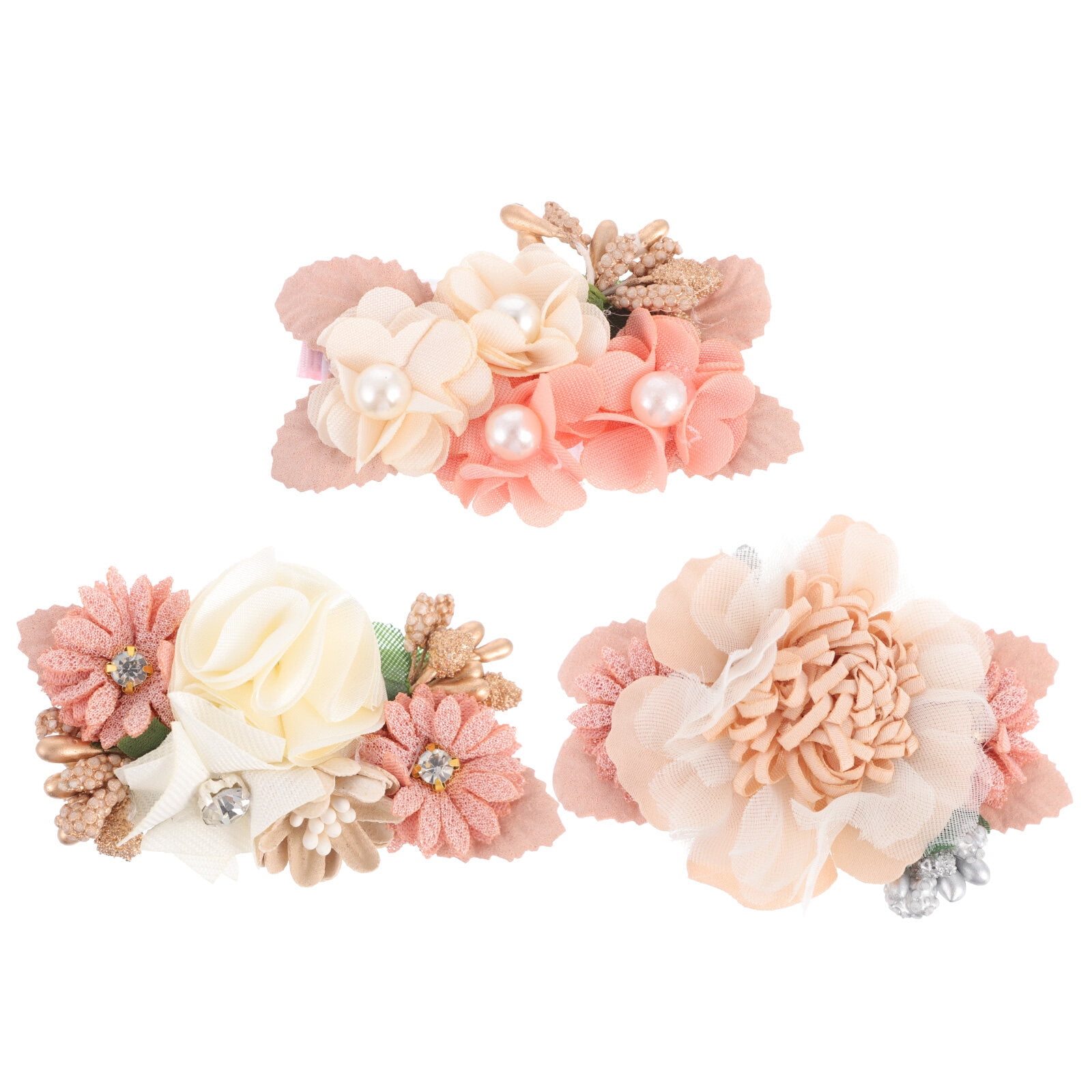Click here for Alvinma 3pcs Beautiful Floral Hair Clips Simulatio... prices