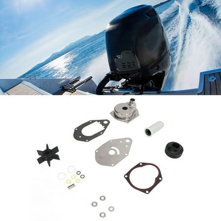 Water Pump Rebuild Set, 46-812966A12 Water Pump Impeller Kit Stainless ...