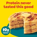 Eggo Protein Buttermilk Vanilla Waffles, Breakfast Food, 12.3 oz, 10 ...
