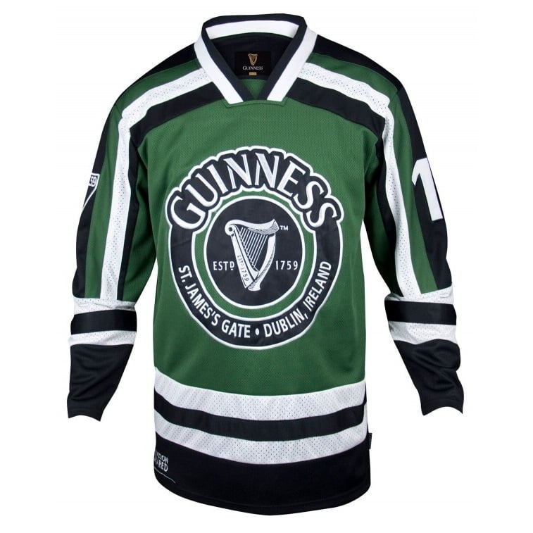 Click here for Guinness - Green & White Harp Hockey Shirt prices