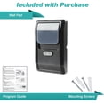 KEYLESSOPTION Garage Door Opener Remote Wall Pad Control 882LMW for ...