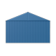 Arrow Elite Steel Storage Shed, 12x16, Blue Grey - Walmart.com