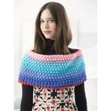 Lion Brand Yarn Mandala Phoenix Self-Striping Light Acrylic Multi-color ...