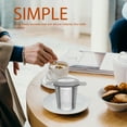 ONAPARTER Stainless Steel Tea Strainer for Brewing Tools Glass Coffee ...