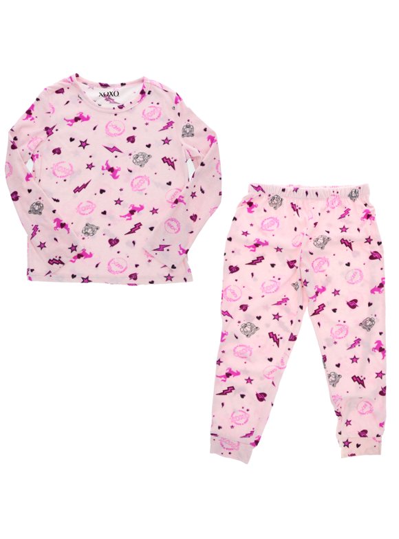 Girls Fuzzy Pajamas