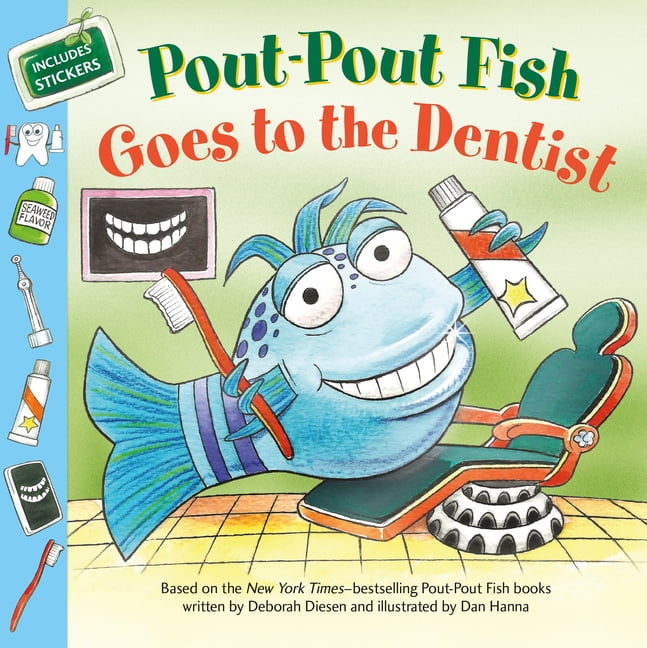 Pout-Pout Fish Adventure: Pout-Pout Fish Goes to the Dentist (Paperback ...