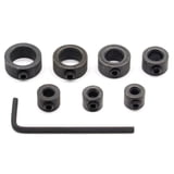LLDI Drill Depth Stop Bit Collar Set with Wrench Positioner Limit Ring ...