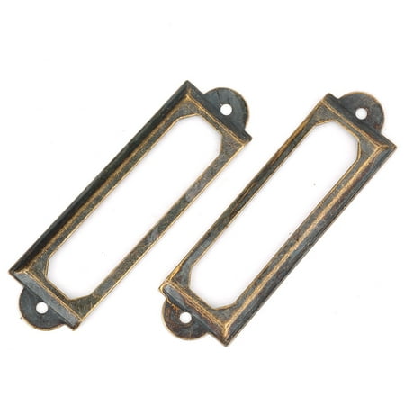 20 Pieces Card Label Holder For Drawer, Label Holders Label Frames ...