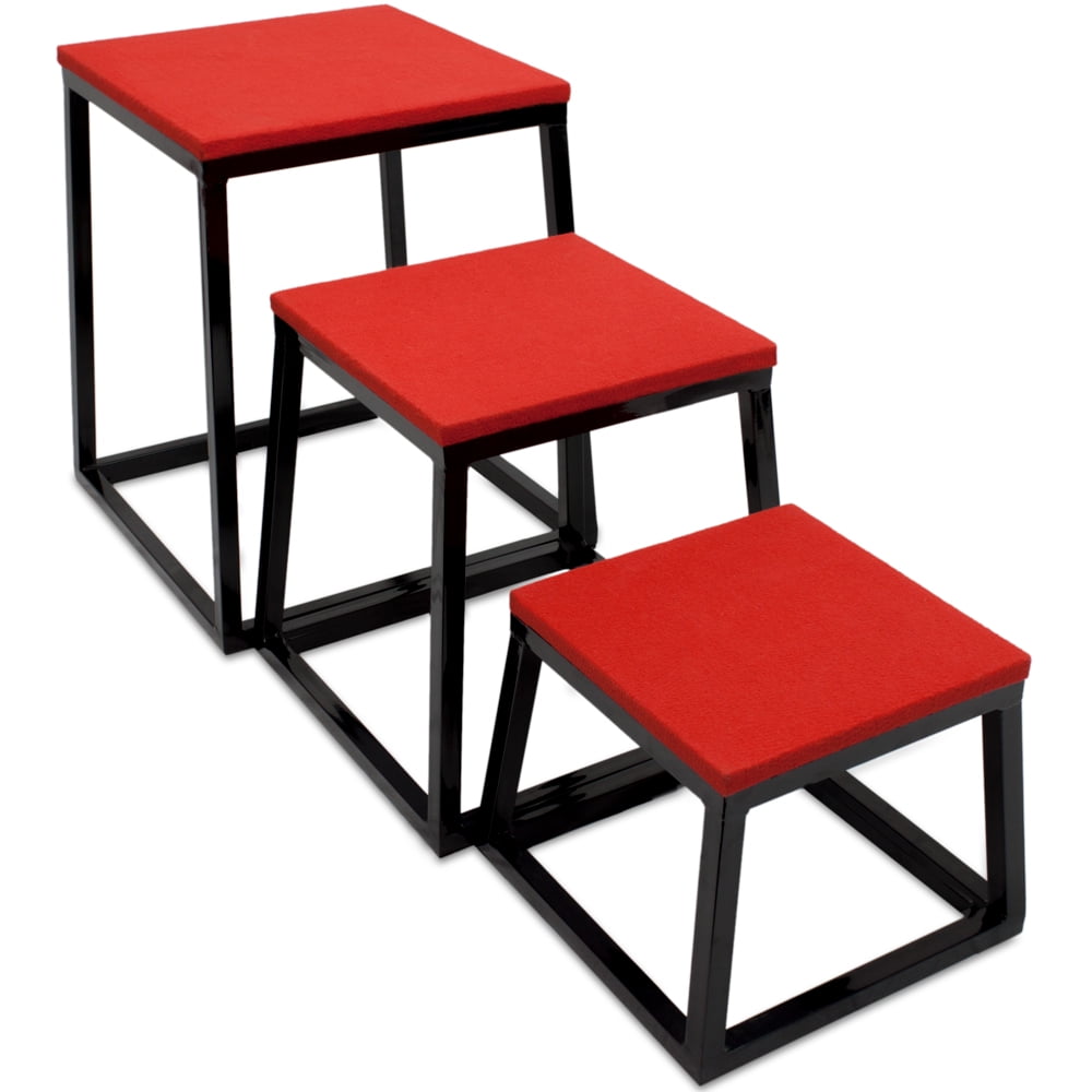 Set of 3 Plyometric Boxes (12"/18"/24") - Walmart.com
