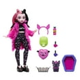 Monster High Draculaura Sleepover Party Fashion Doll with Pet and ...
