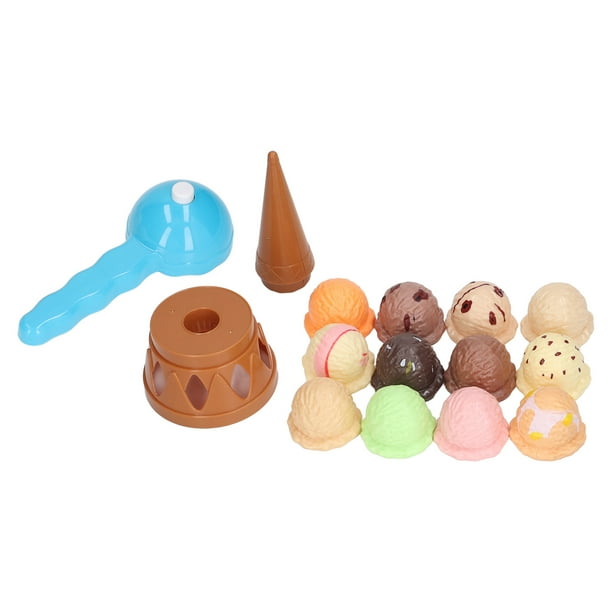 Ice Cream Cone Game, Ice Cream Cone Pretend Game Stacking Pretend Play ...