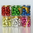 Dserhfy 40Pcs 1.5cm Christmas Tree Color Ball Electroplating ...