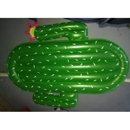 Inflatable Cactus Pool Float, Large Outdoor Swimming Float Lounge for ...