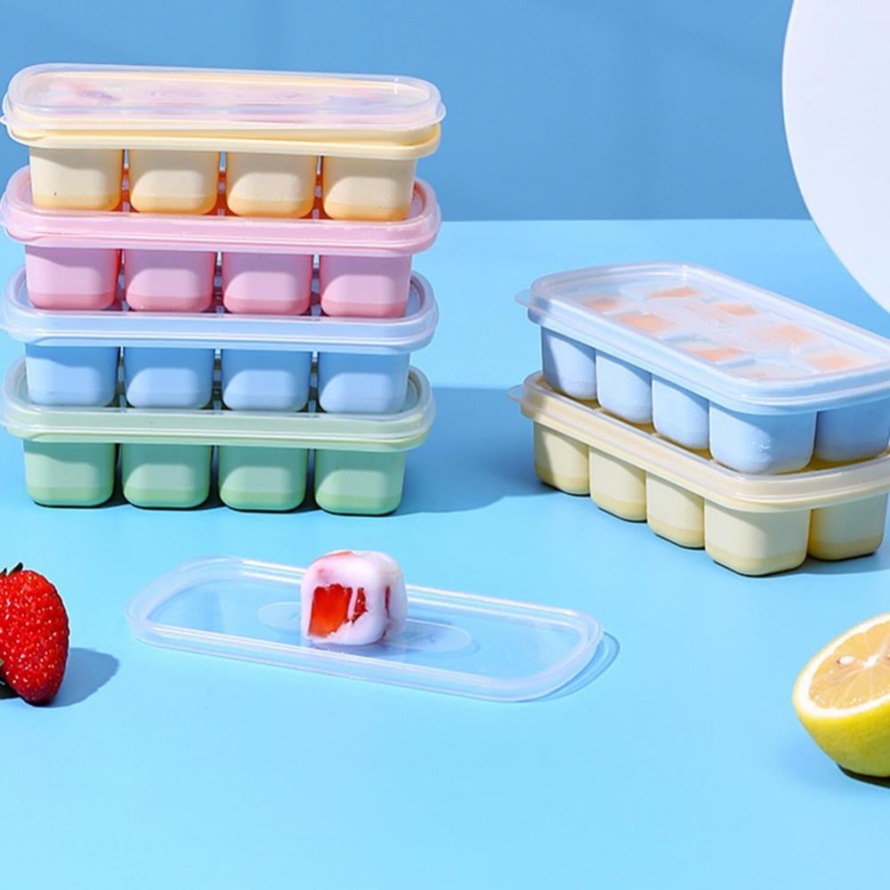 Feiona Ice box Simple Ice Tray Eight-Compartment Fruit Box Storage Box ...