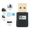 GoldCherry Mini USB WiFi Adapter Dual Band 600Mbps Wireless Network ...