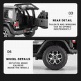 1:22 Jeeps Wrangler Rubicon Alloy Diecasts & Toy Vehicles Metal Toy Car ...