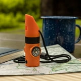 (2-Pack) Kids Survival Camping 7 in 1 Flashlight: Whistle, Compass, LED ...