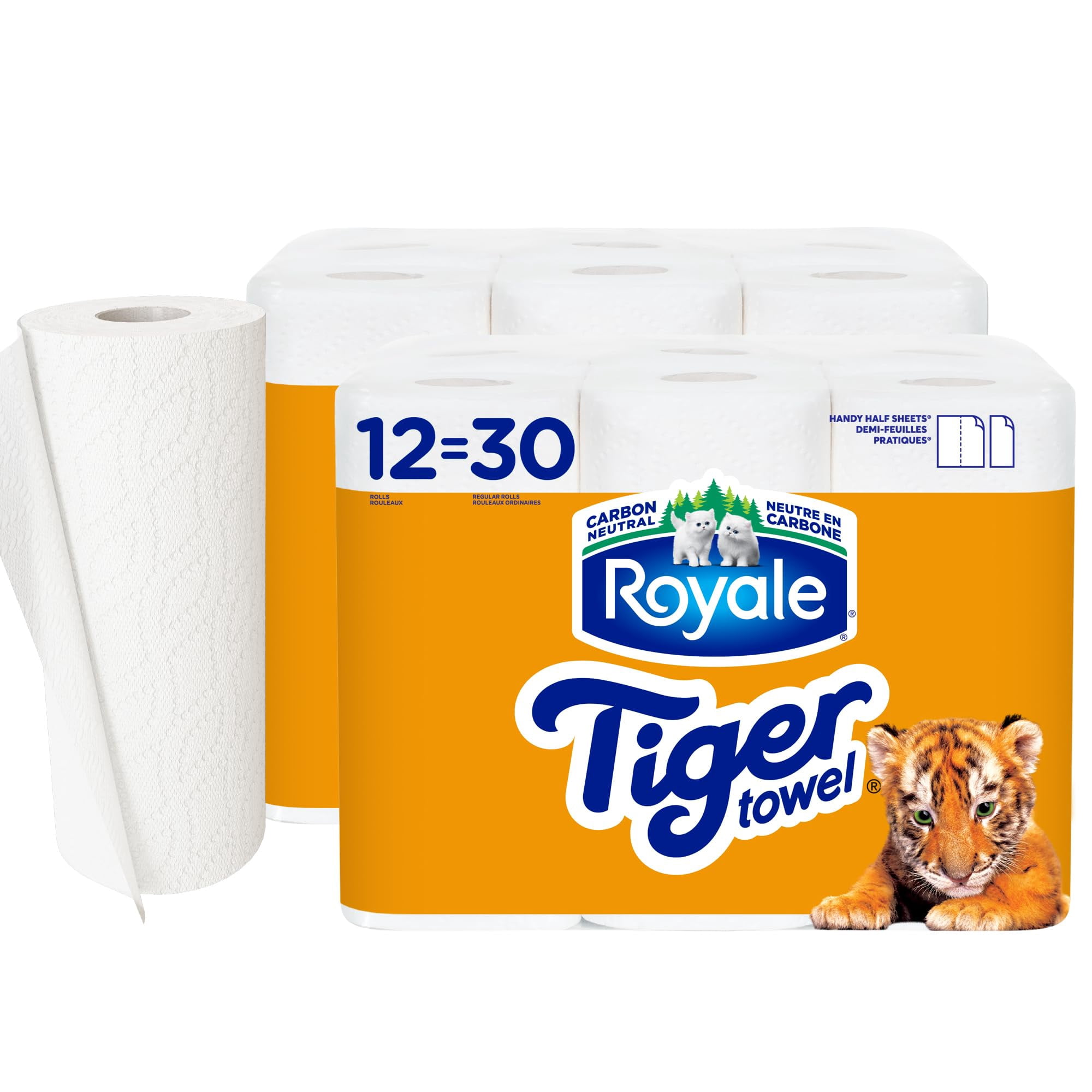 Click here for Royale Tiger Strong Paper Towel  12 Equal 30 Rolls... prices