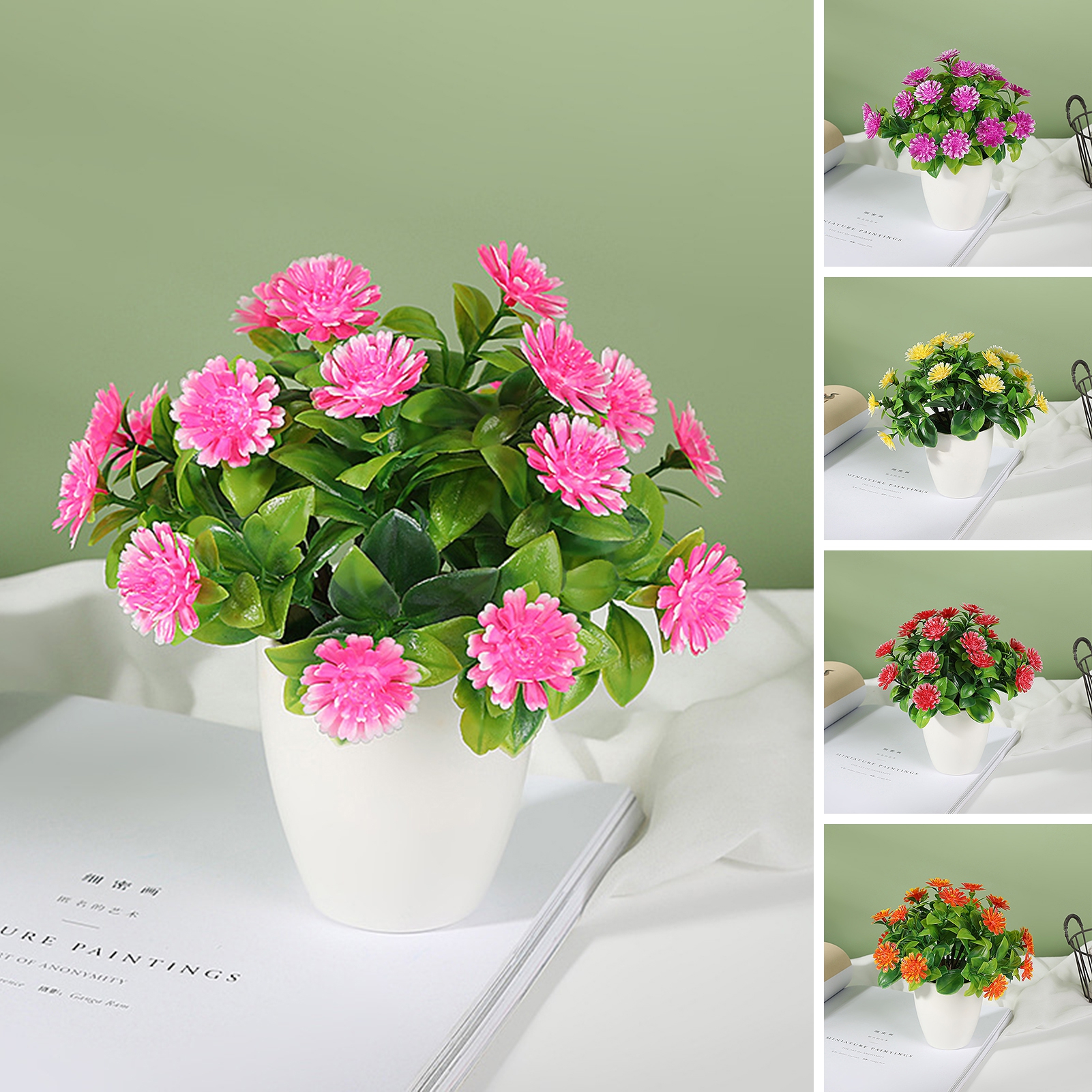 UDIYO Simulated Bonsai Non-fading Not Wither Realistic Artificial ...