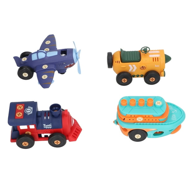 DIY Assembly Car Set, Burrs Free Plastic Vintage Take Apart Vehicle Toy ...